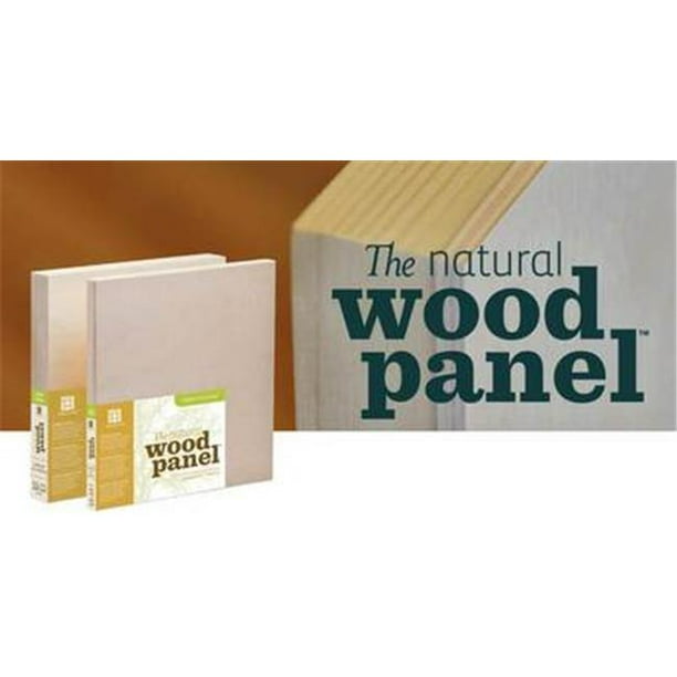Ampersand wp152430 1.5 in. Natural Wood Artist Baswood Panel - 24 x 30 ...