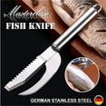Cadorn Stainless Steel 3 - in - 1 Fish Maw Knife – Multifunctional Fish ...