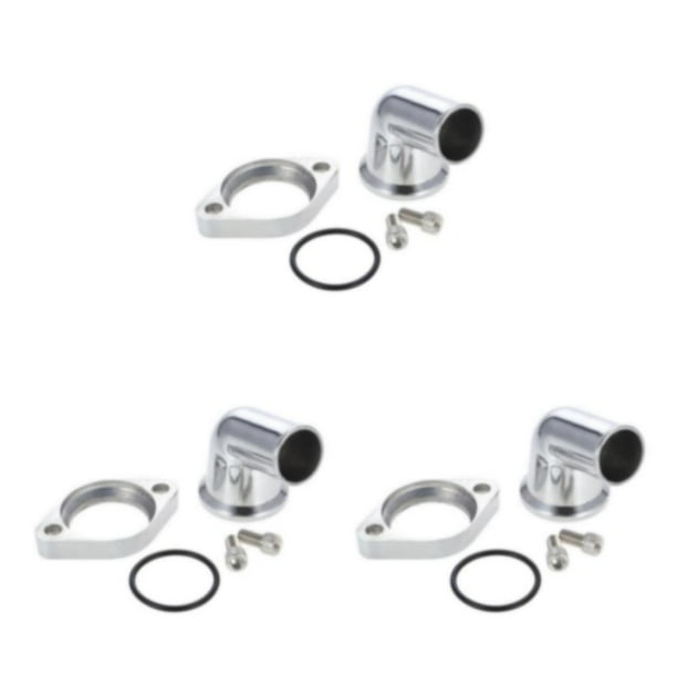 maskred Polished Aluminum Water Neck O Ring 454 SBC Engine 350 396 327 ...