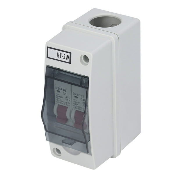 Distribution Box MCB Distribution Box IP65 Waterproof 2 Way Flame ...