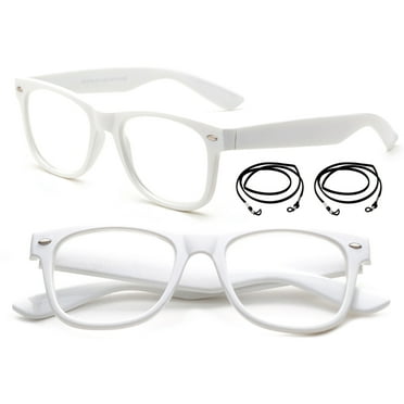 Reading Glasses +4.50 | 3 Pack of Readers for Men and Women | 3 Black ...