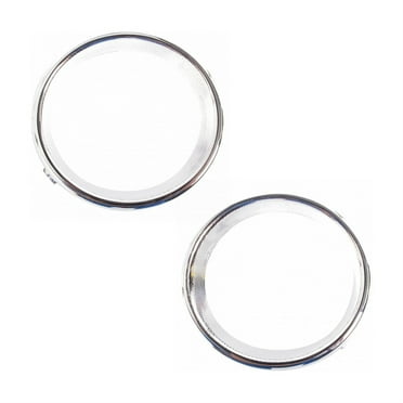 Kojem Pair Fog Light Bezel for 2013-2017 Chevy Chevrolet Traverse LTZ ...