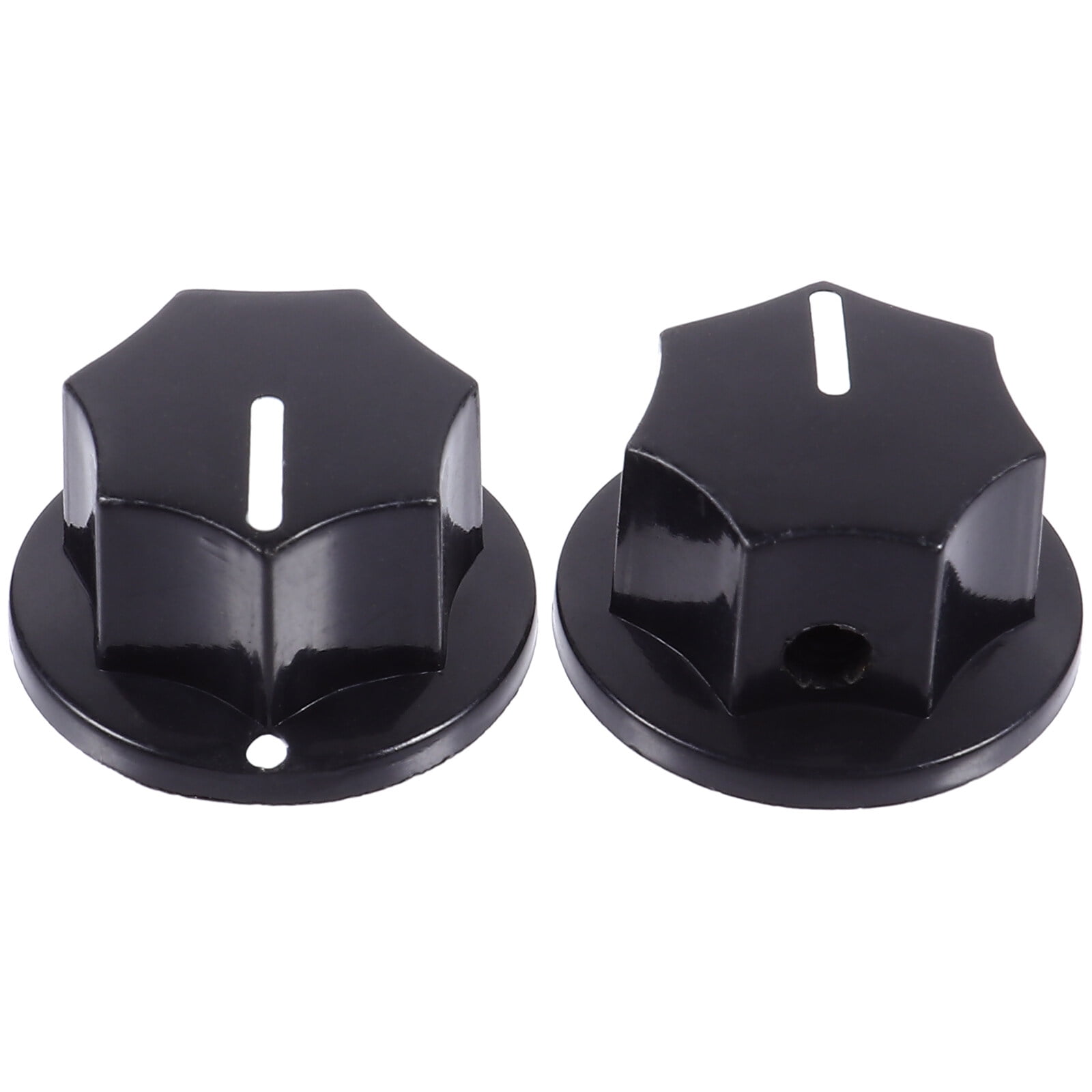 2Pcs Electric Guitar Knobs Volume Tone Control Knob Guitar Effect Pedal knob - Walmart.com