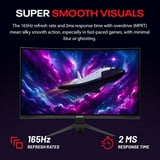 Skytech 32" 165Hz VA QHD Gaming Monitor, G-Sync, 2560x1440, 95% DCI-P3 ...