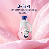 Downy Gentle Soft + Fresh Liquid Fabric Softener, Cherry Blossom Scent ...
