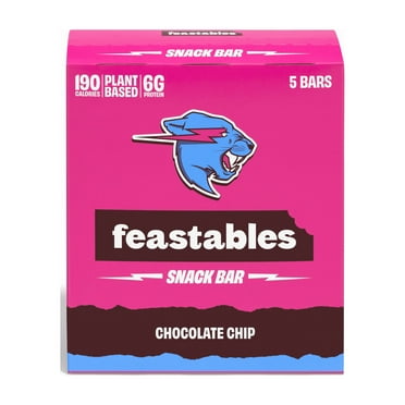 MrBeast Feastables Almond Chocolate Bar with Almond Chunks 2.1 oz 10 ...