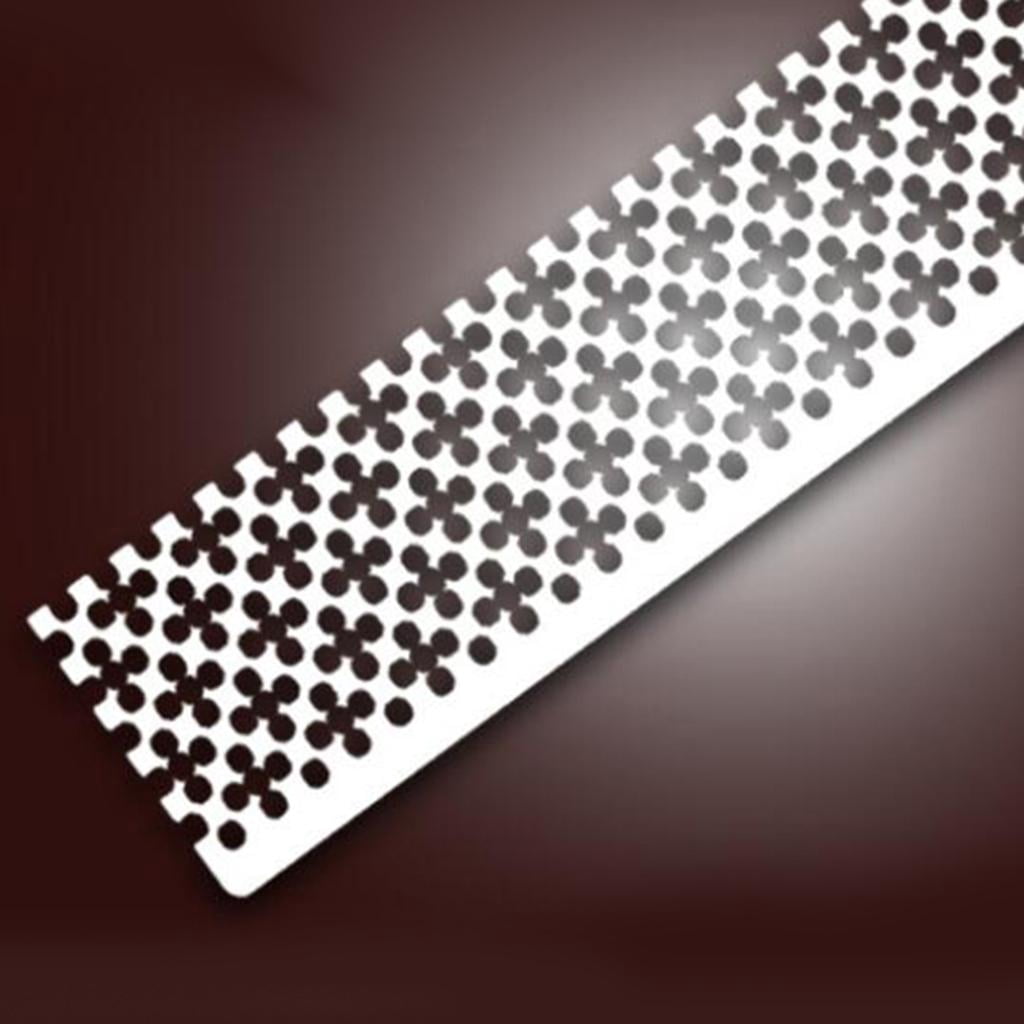 5D Ruler Embroidery Stainless Steel Painting Ruler Crafts Partial ...