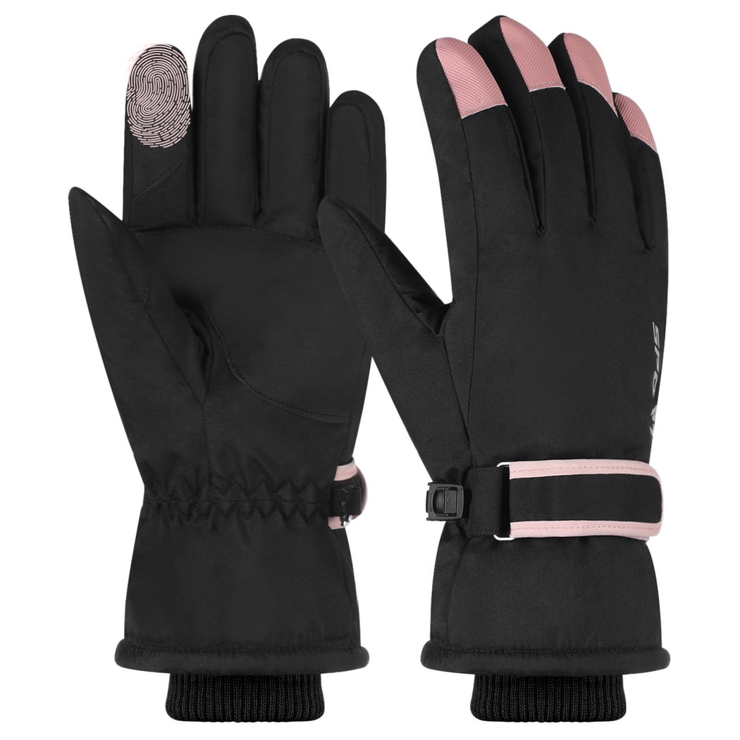 Click here for Timcorr Women Ski Gloves Warm: Nonslip Windproof A... prices