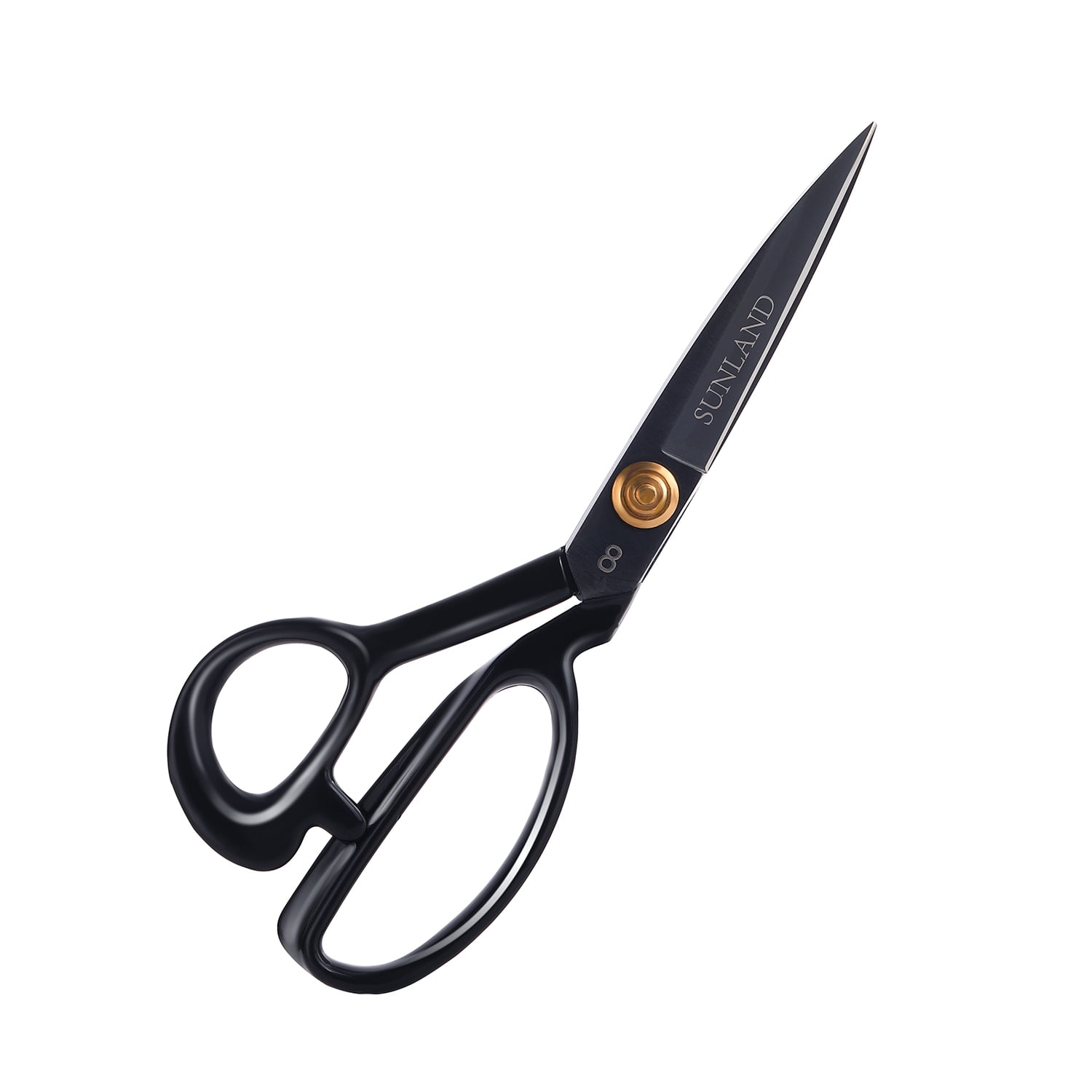 SUNLAND 8 inch Professional Tailor Scissors Heavy Duty Tailor Shears ...