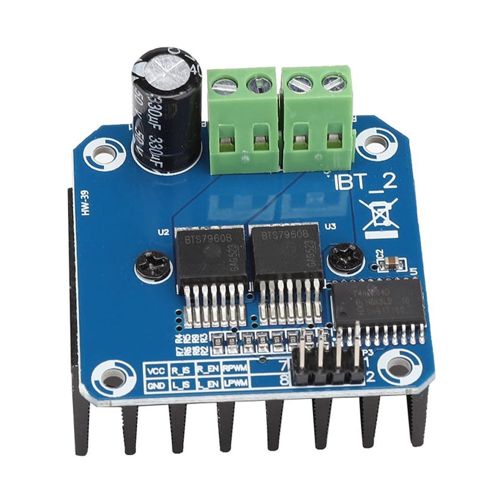 Módulo de accionamiento del motor BTS7960 43A Control limitado de ...