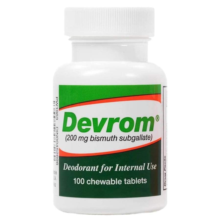 Devrom Flatulence Deodorizer and Internal Deodorant Form: Chewable ...