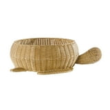 Kaplan Early Learning Company Turtle Washable Wicker Floor Basket ...