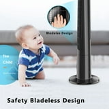 KONWIN Bladeless Oscillating Tower Fan 48 Inch with Remote 3 Modes & 3 ...