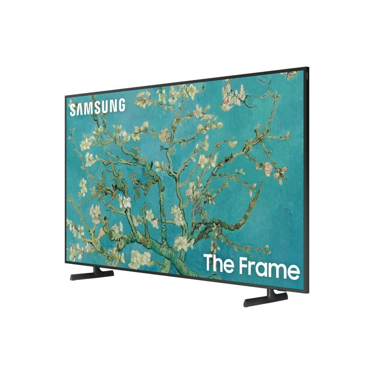 SAMSUNG 85-Inch QLED 4K LS03B The Frame TV with Modern Teak SAMSUNG 85-Inch QLED 4K LS03B The Frame TV with Modern Teak