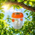 2-Pack Solar Powered Wasp Trap, Blue Reusable Hornet & Yellow Jacket ...