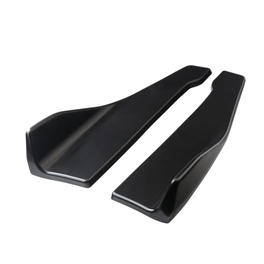 Buy Pair 19 Inch Car Rear Bumper Wing Lip Side Skirts Panel Body Kit ...