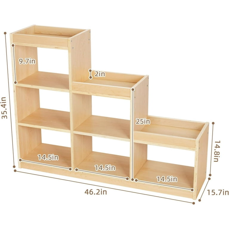 L shaped cube organizer store