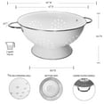 Multi-Purpose 7 Quart Colander/Strainer - Walmart.com