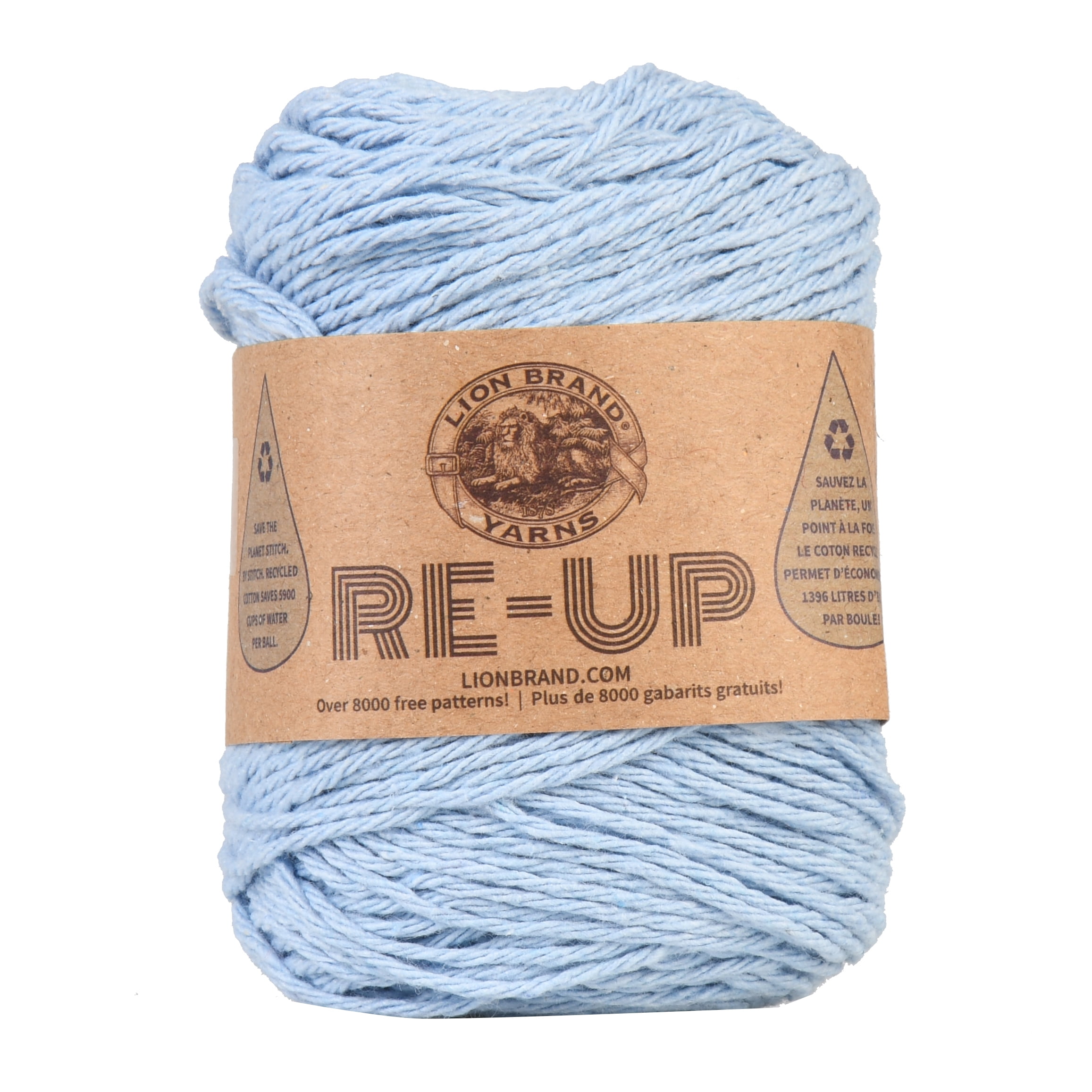 Lion Re-Up-Sky Yarn - Walmart.com