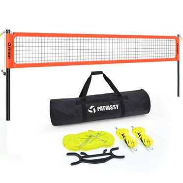 GoSports Splash Net PRO Pool Volleyball Net, Includes 2 Balls, Red ...