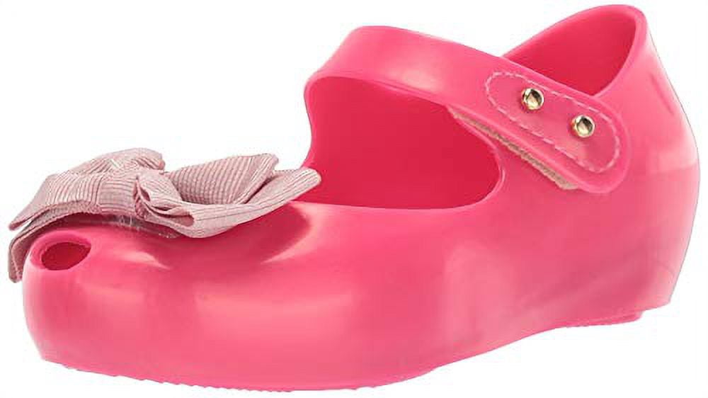 mini melissa Baby-Girl's Mini Ultragirl Sweet Mary Jane Flat, NE PNK ...