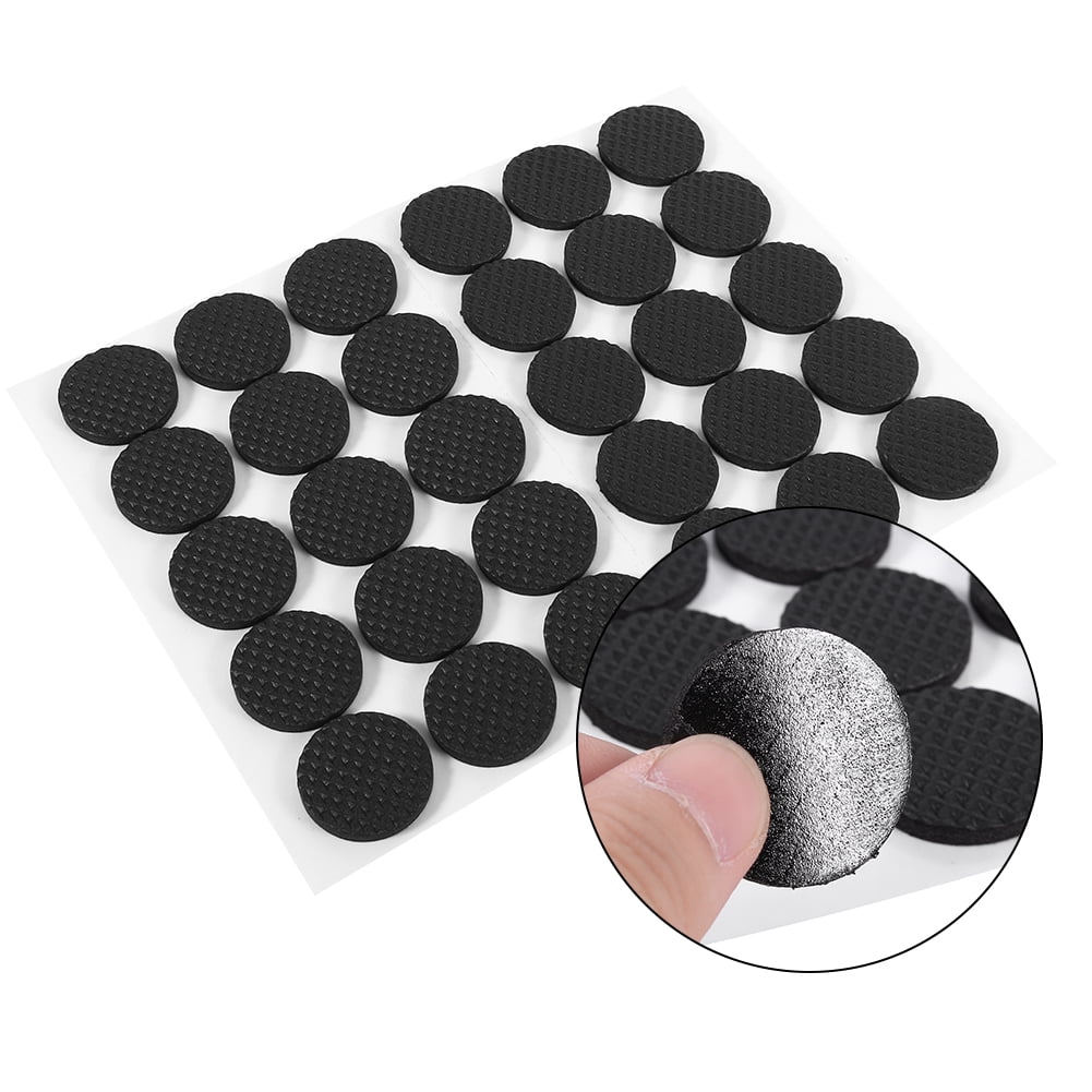 EECOO chair rubber pads, 30Pcs Black Non-slip Self Adhesive Floor ...