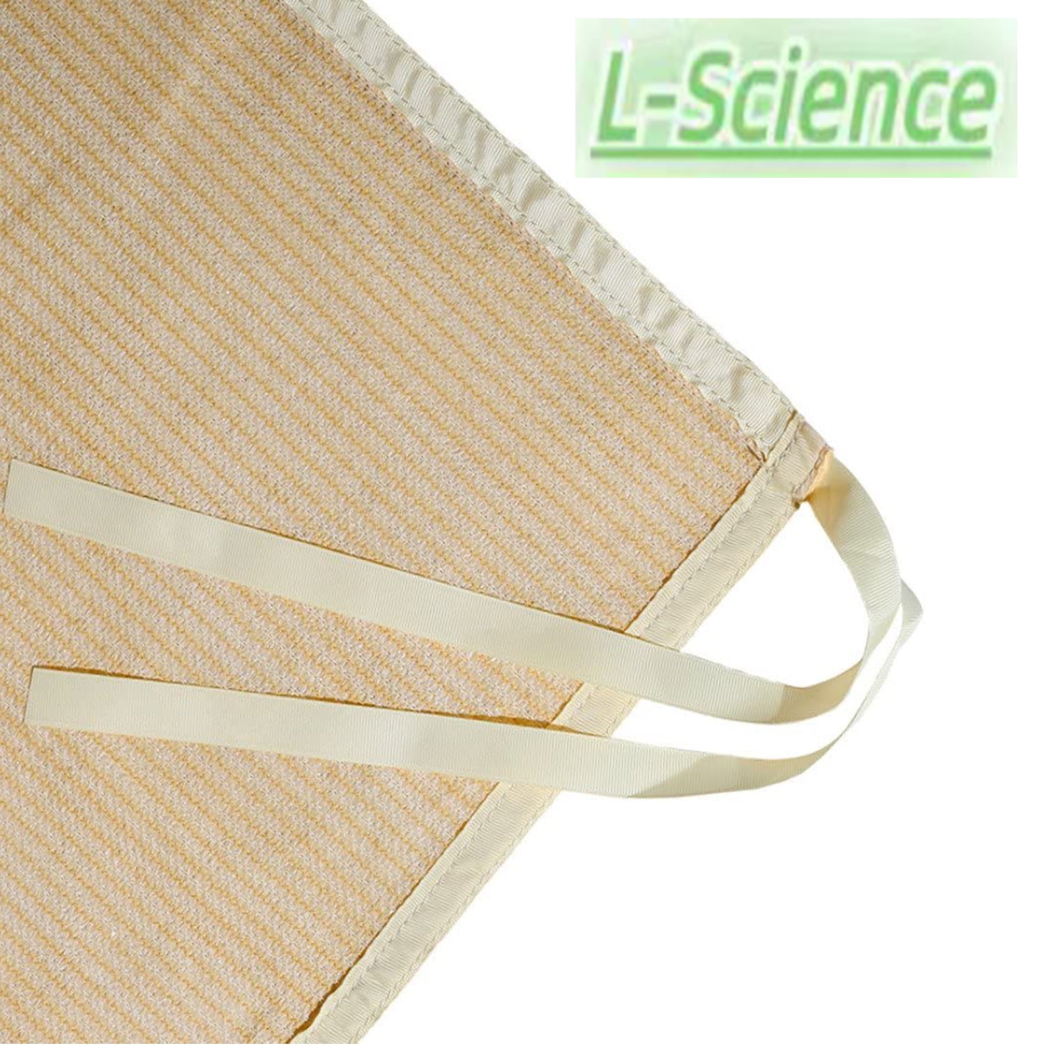 Shade Panel Block 90% of Sunlight with Ready-tie up Ribbon for Pergola ...