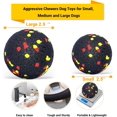 Balls Toys for Aggressive Chewers, Indestructible Durable Bouncy ...