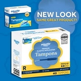 (3 pack) Equate Tampons with Premium Plastic Applicators, Unscented ...