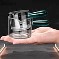 Coffee Measuring Cup with Hand and Transparent Scale 60/125ml Milk Toy ...
