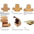 9x7x4 inch Shipping Boxes Pack of 25, Brown Corrugated Cardboard Box ...