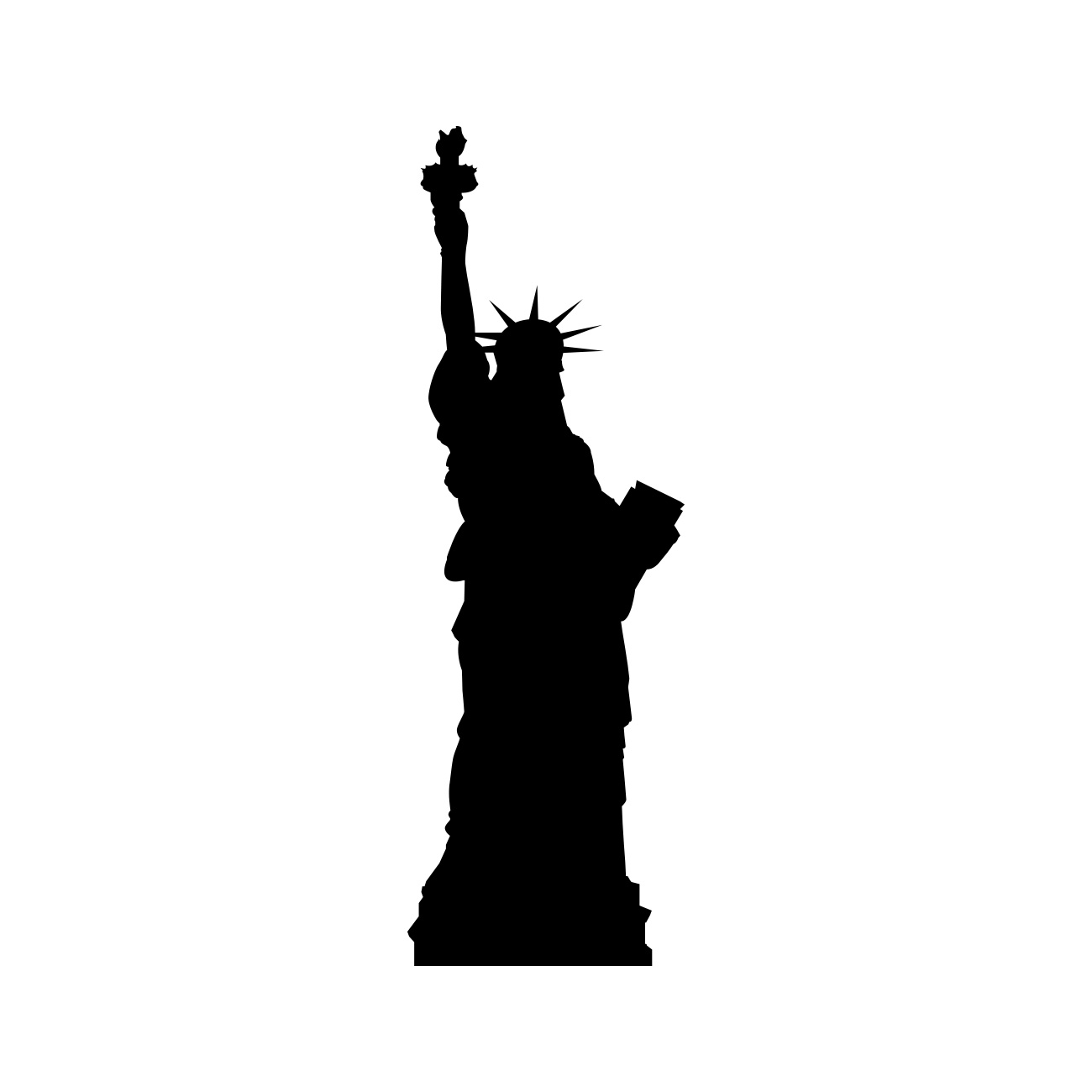 Statue of Liberty Sticker Decal Die Cut - Self Adhesive Vinyl ...