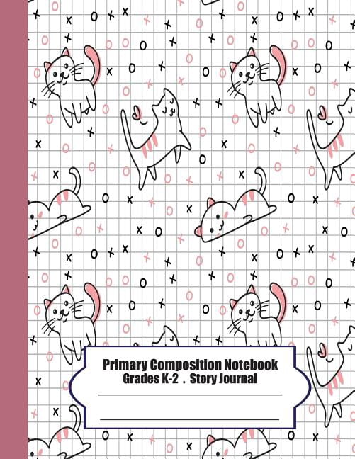 Cute Cats: Primary Composition Notebook: Primary Composition Notebook ...