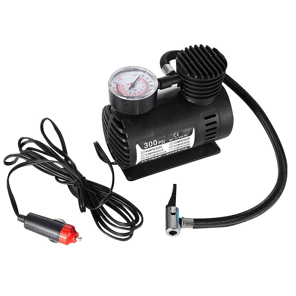 Unbranded Tire Inflator Tire Air Compressor Portable Mini Inflator Portable Mini Air Compressor Electric Mini Air Compressor 170x125x90mm