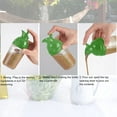 Qczoyp Salad Dressing Shaker, 200ML Plastic Clear Measuring Bottle for ...