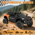 QUIKRA 24 Volt Ride on Toys for Kids, Licensed McLaren Power Car Wheels ...