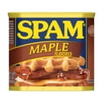 SPAM Maple 12oz Canned Meat, Sweet and Savory Flavored, Fully Cooked ...