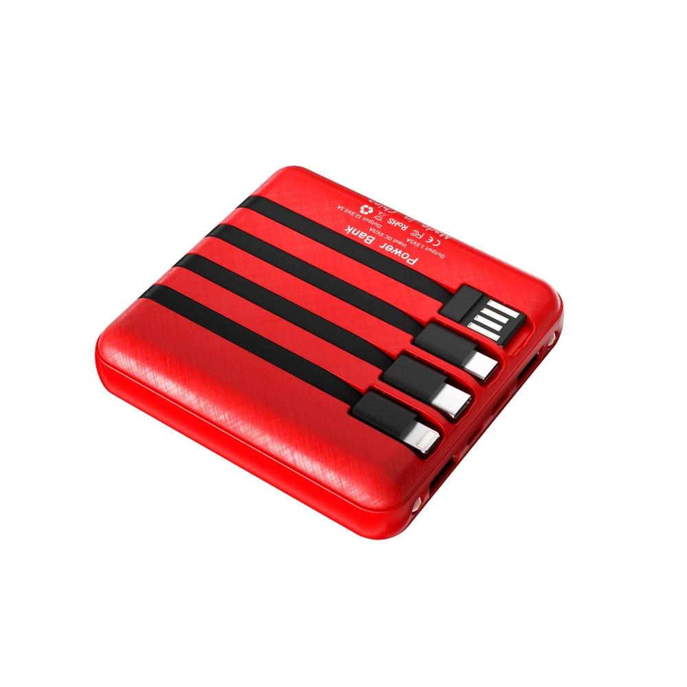 NIFFPD Wireless Portable Charger Power Bank Phone Charger with Built in ...