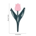 8pcs Multi-Color Tulip Plastic Garden Ground Stake Ornament, Assorted ...