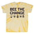 Bee The Change Tie Dye Graphic Tee TShirt Gift - Walmart.com