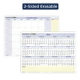 AT-A-GLANCE QuickNotes 2023 RY Erasable Monthly Yearly Wall Calendar ...