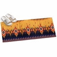 Aztec Ethnic Tribal Texture Art Rectangle Area Rug 2x6ft,Living Room ...