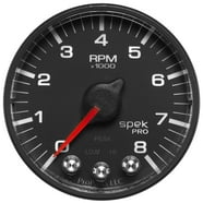 Auto Meter 3-3/8in C2/S Mini-Monster Tach - Walmart.com