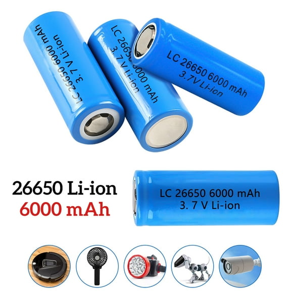 26650 Rechargeable Battery