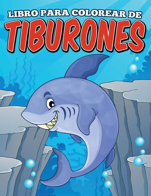 Libro para colorear de tiburones - Walmart.com