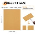 6 Pcs 100 Grit Sandpaper, 4.5 x 5.5 Inch Sand Paper Alumina Abrasive ...
