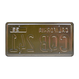 Stephen King's Christine | '58 Plymouth Fury | CQB 241 | Metal Stamped ...