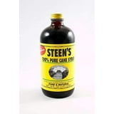 Steen's 100% Pure Cane Syrup, Traditional Yellow Label, 16 oz Bottle ...