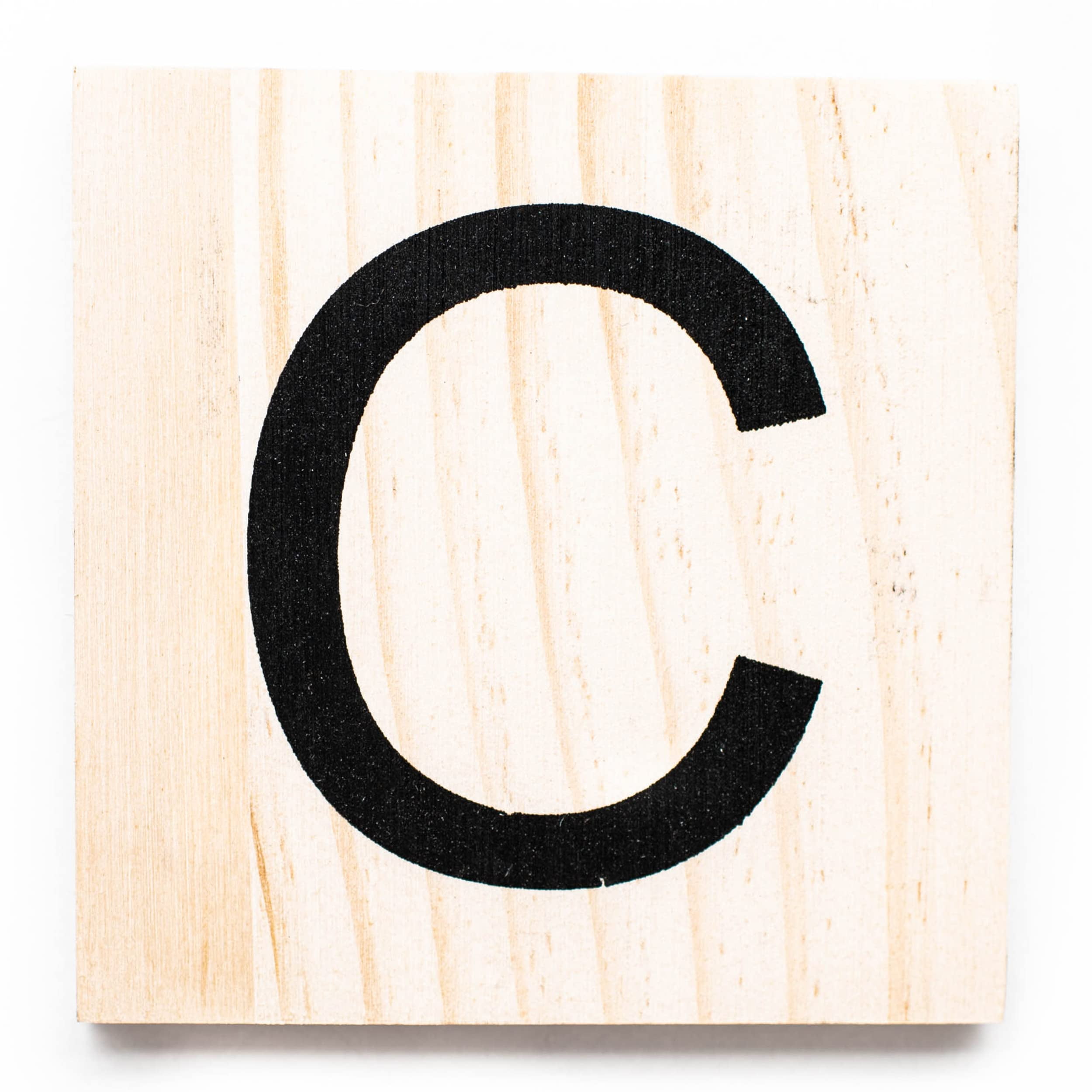 Stiles Letter Tiles, Wooden Crossword Wall Letters for Living Room ...