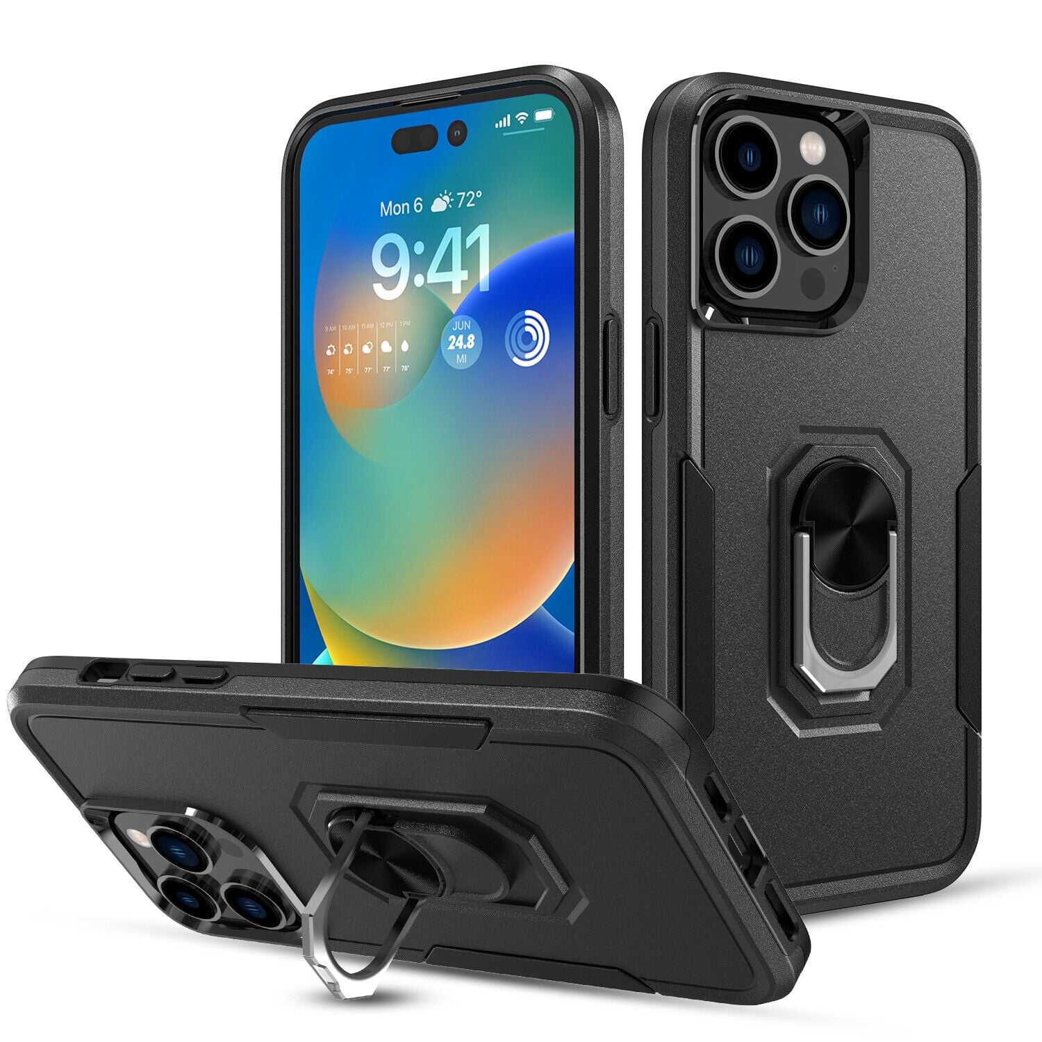 Click here for Phonesmart [pst] Iphone 15 Pro Ring Case  Dual Lay... prices